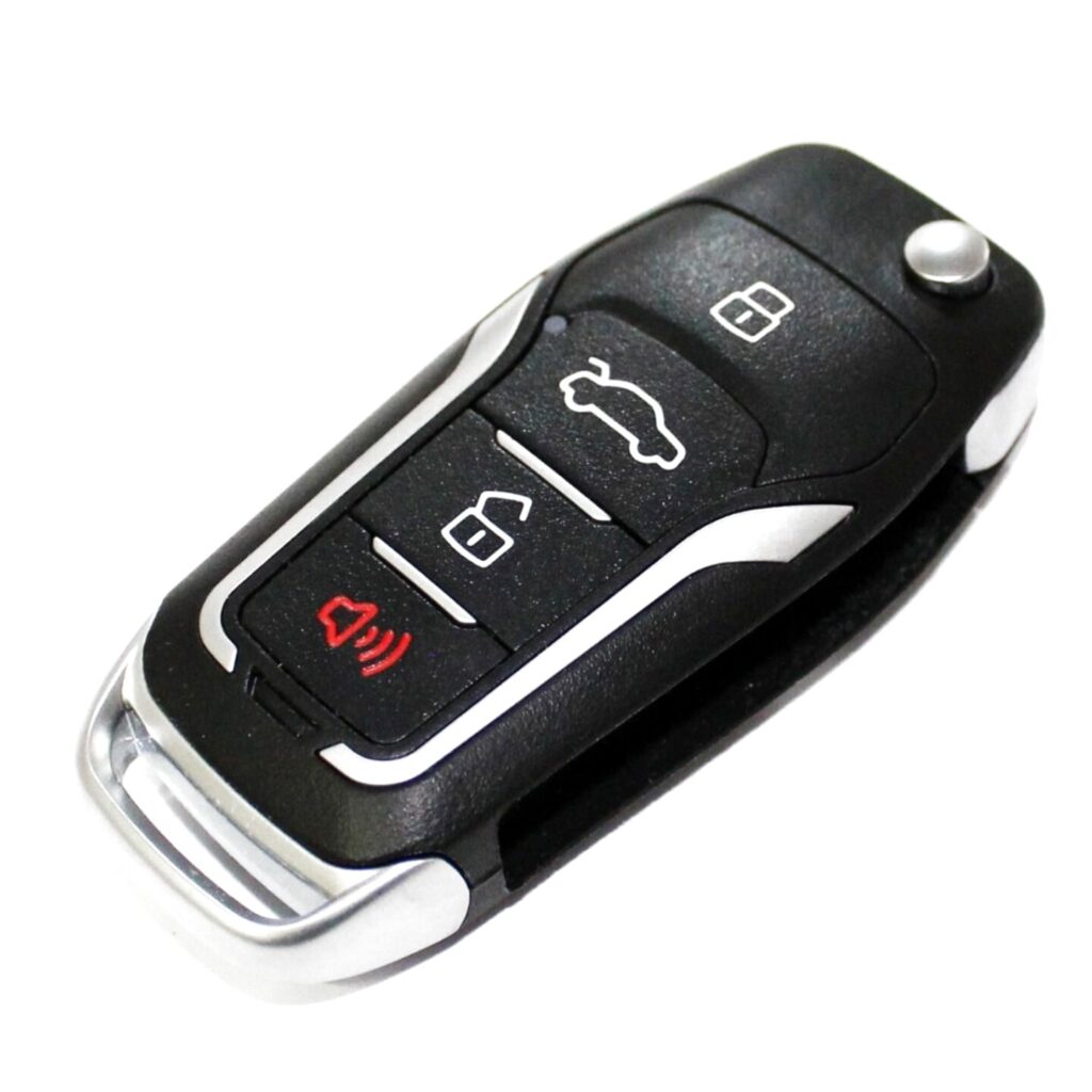 Chave Canivete Personalizada Modelo Ford 04 Botões Ref.: S00116 - Santo ...